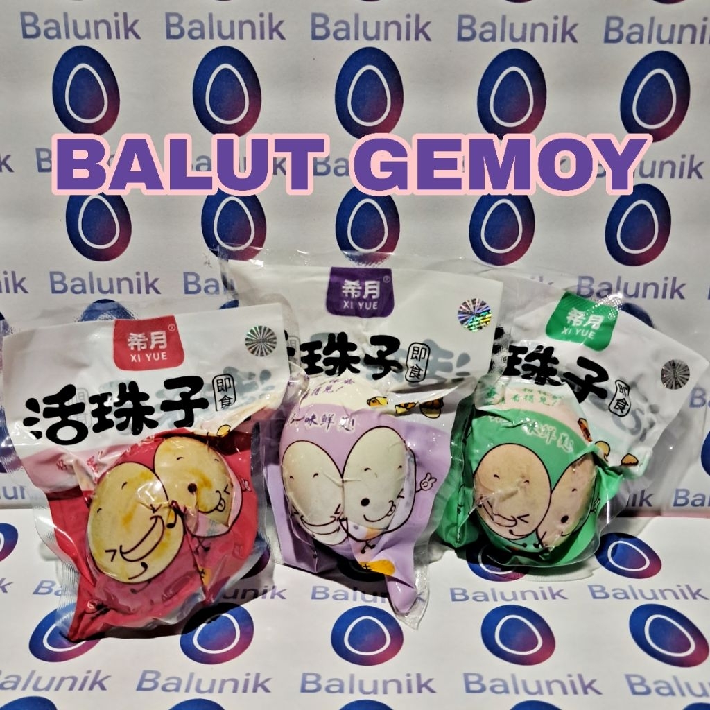 Jual BALUT GEMOY TELUR BALUT AYAM EMBRIO VACUUM ORIGINAL HOLOGRAM ...