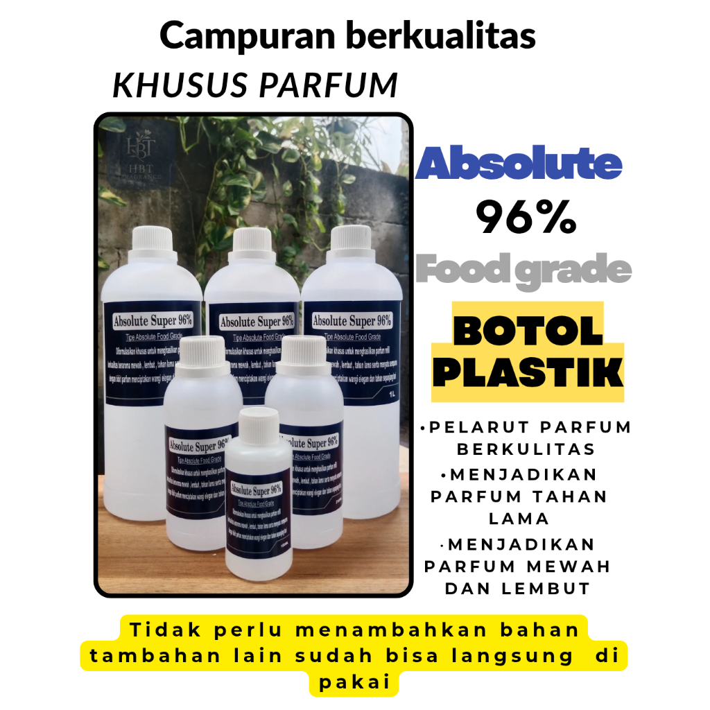 Jual Pelarut parfum - campuran bibit parfum - absolute food grade super ...