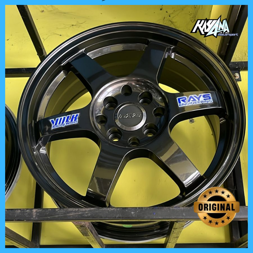 Jual Velg Te 37 Rays R16 gun metal Buat brio jazz yaris mobilio avanza ...