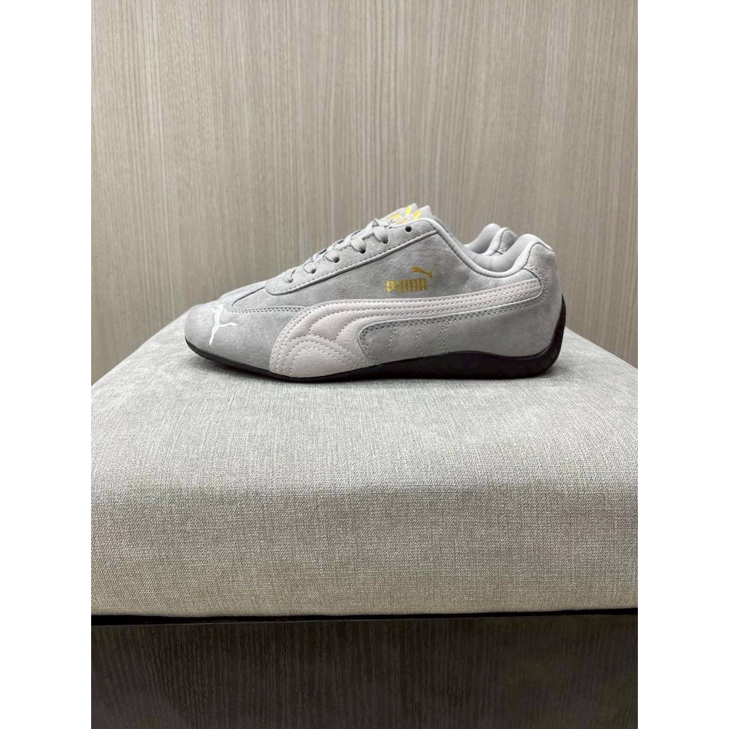 Jual Sepatu Puma Speed Cat Grey White | Shopee Indonesia