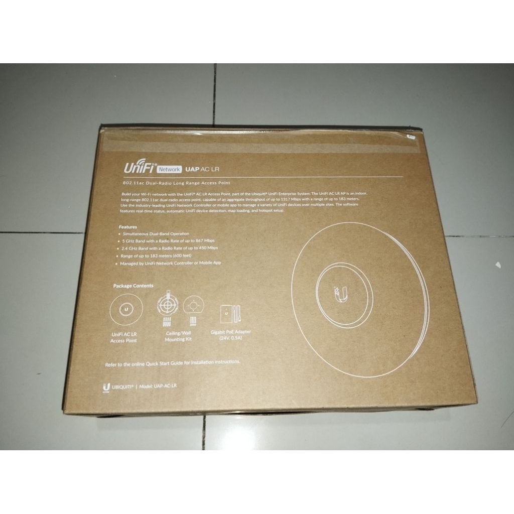 Jual UNIFI UBIQUITI UAP AC LR Access Point | Shopee Indonesia
