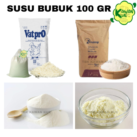 Jual Susu Bubuk Full Cream Kemasan Timbang 100 gr / Cova susu bubuk ...