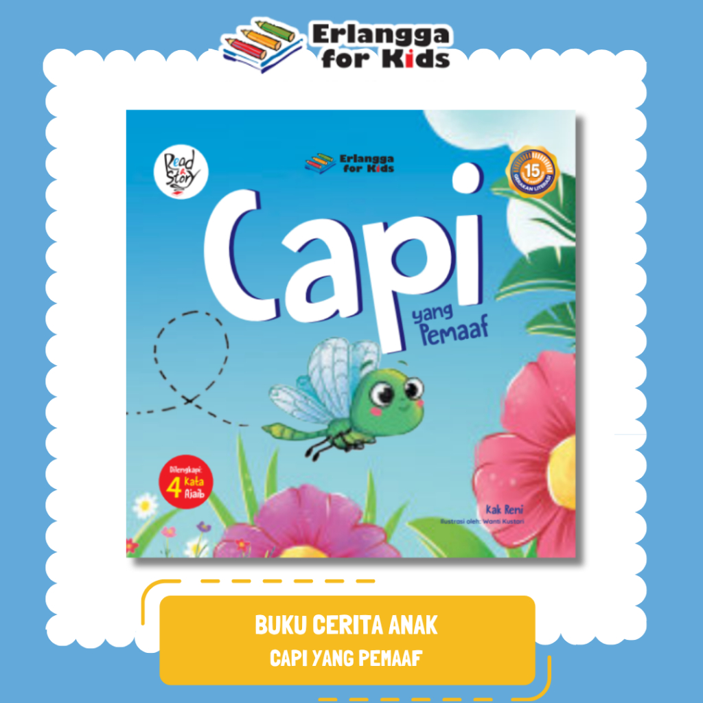 Jual [Erlangga] Buku Cerita Anak Berambar: Capi Yang Pemaaf - Kak Reni ...