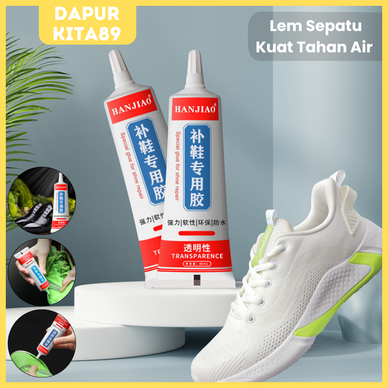 Jual DK89 Lem Sepatu Kuat Tahan Air Cairan Penambal Sol Sepatu Sendal ...