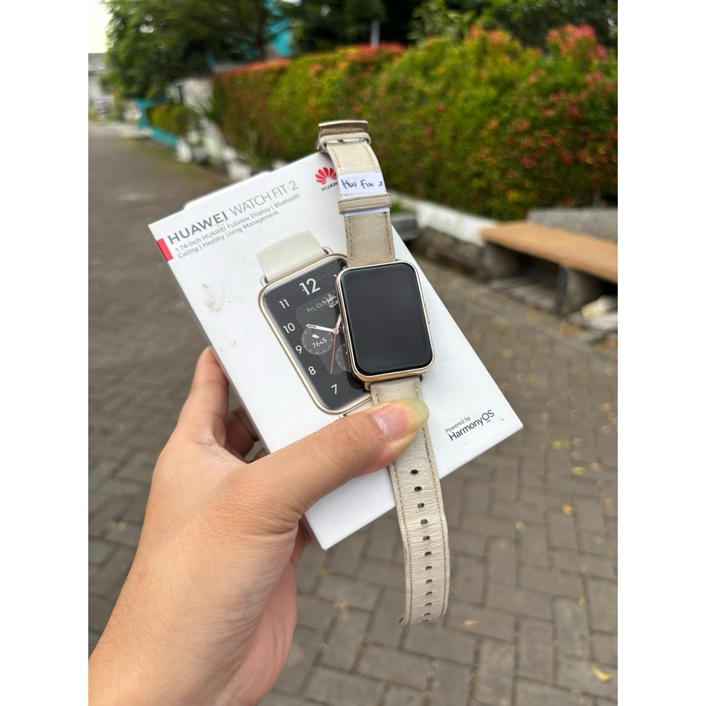 Jual JAM HUAWEI WATCH FIT 2 SECOND BOX ONLY | Shopee Indonesia