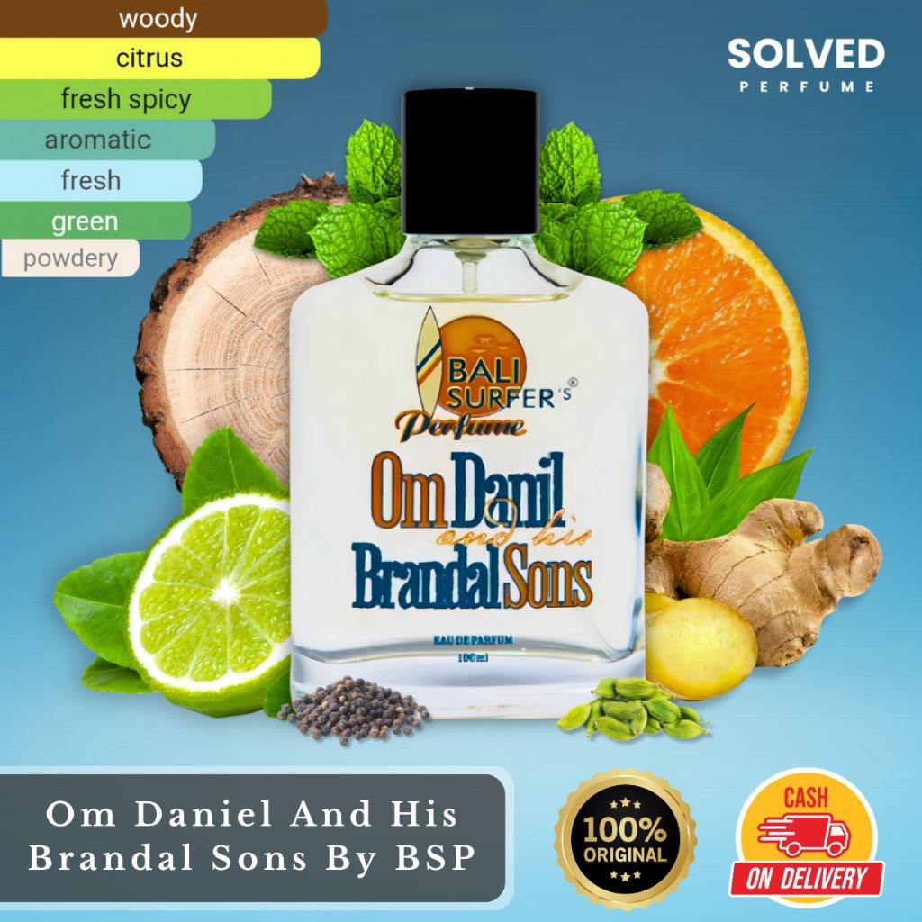 Jual Parfum Bali Surfer's Perfume Om Danil & His Brandal Sons EDP 100ml ...