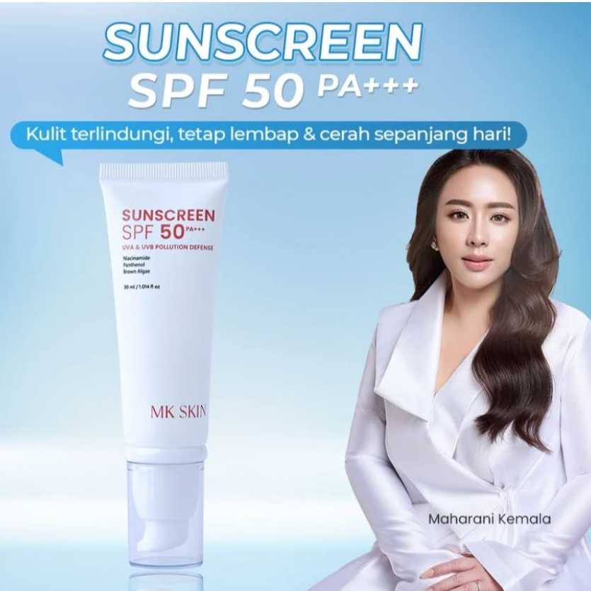 Jual (READY INSTAN COD) MK SKIN - SUNSCREEN SPF 50++ - ORIGINAL BPOM ...