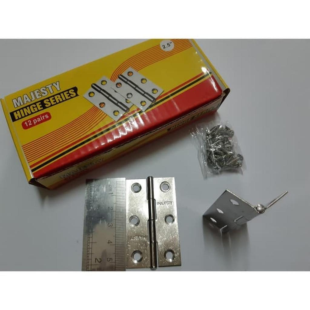 Jual TERSEDIA DUA UKURAN ENGSEL TIPIS STAINLES / ENGSEL KUPU KUPU MINI ...