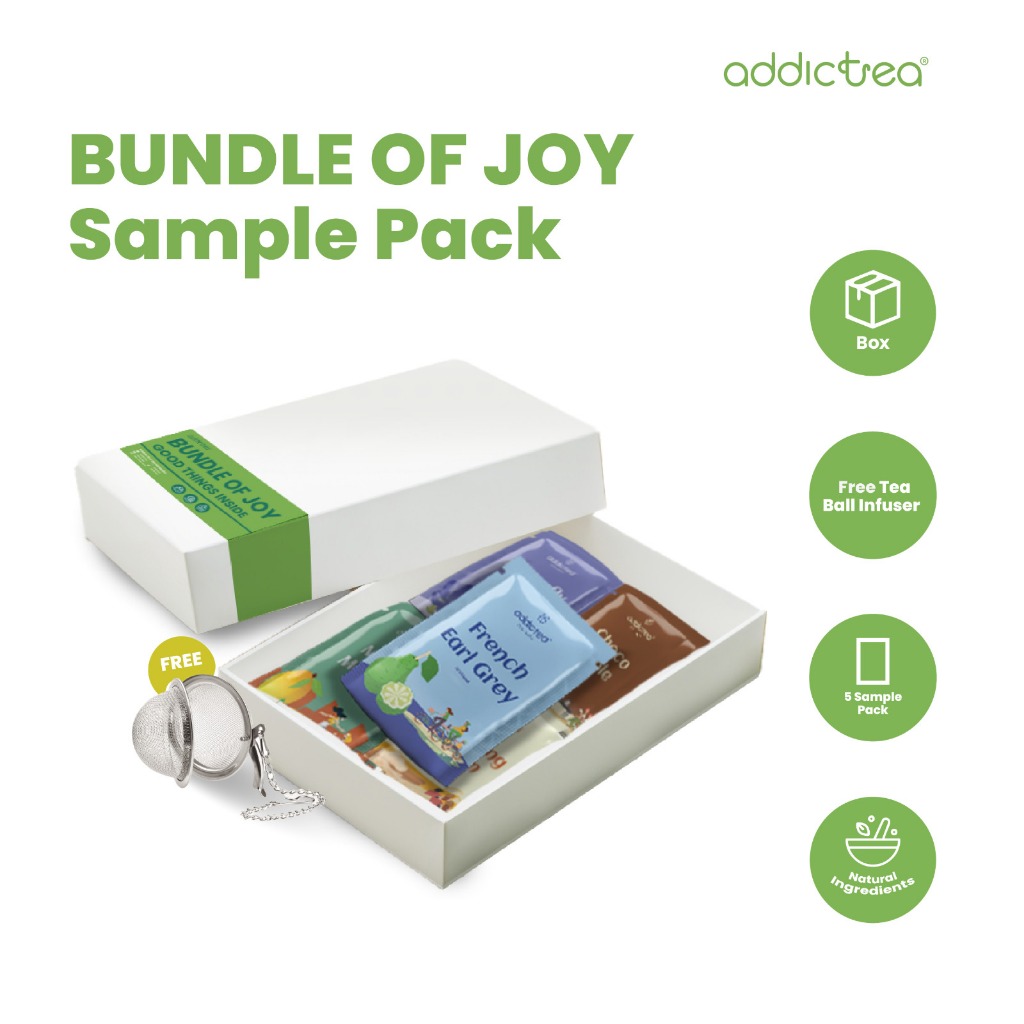 Jual addictea | Bundle Of Joy Sample Pack Isi Kemasan Sample Specialtea ...