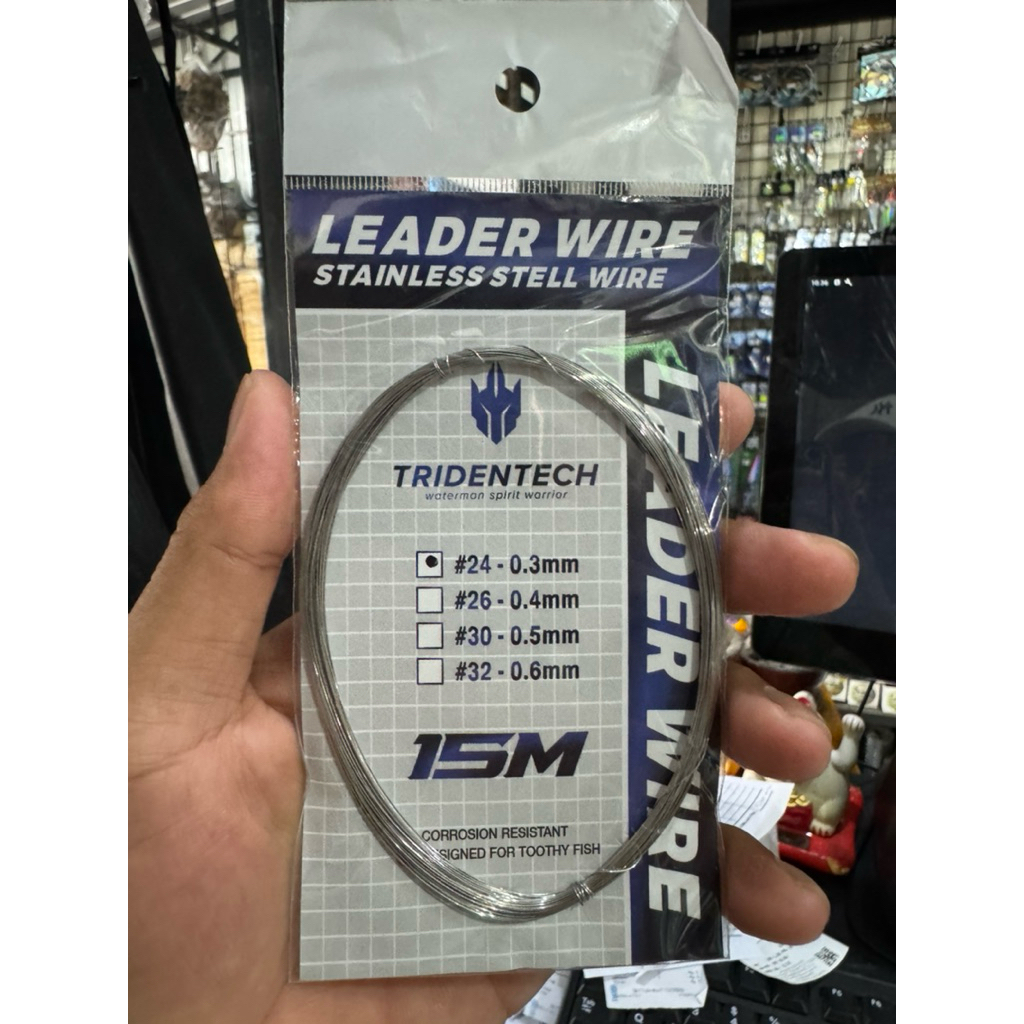 Jual TRIDENTECH STAINLESS STELL WIRE / LEADER WIRE | Shopee Indonesia