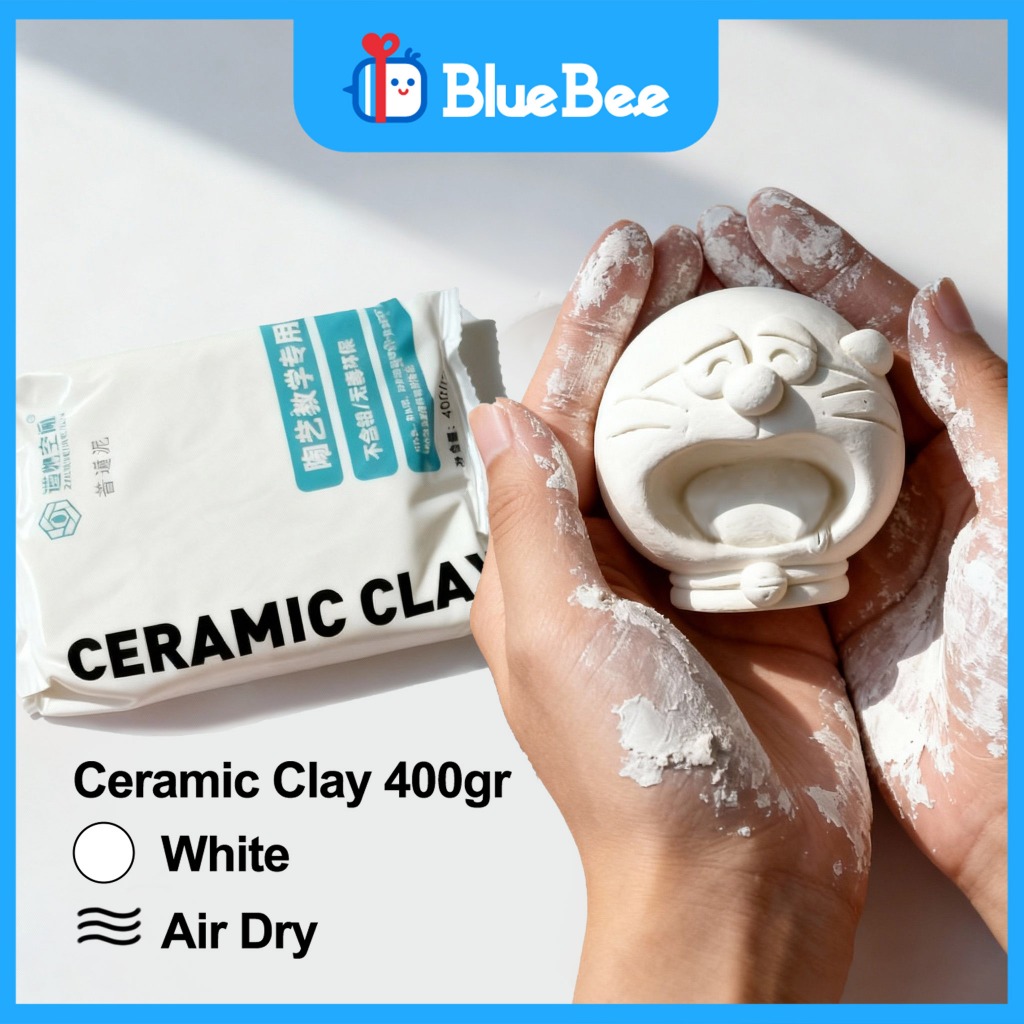 Jual CERAMIC CLAY Tanah Liat Putih Lembut Premium – Clay Anak / Clay ...