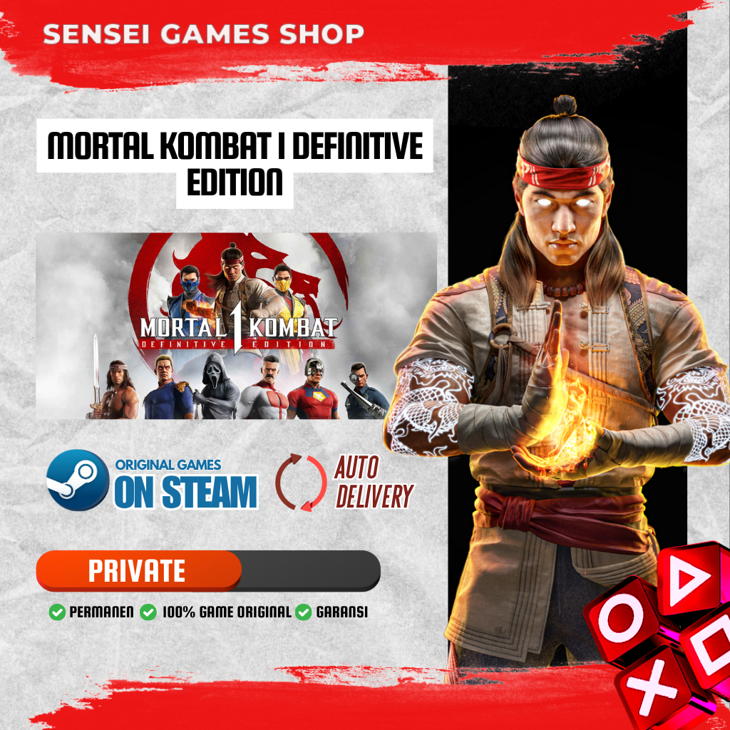 Jual [BONUS STEAM KEY] Mortal Kombat 1 Definitive Edition / AUTO ...