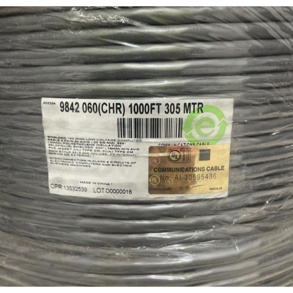 Jual Belden 9842 Kabel 2 Pair 24 AWG Stranded RS485 | Shopee Indonesia