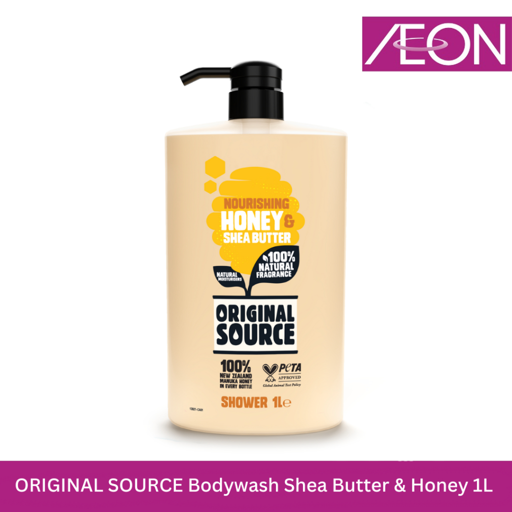 Jual ORIGINAL SOURCE Bodywash Shea Butter & Honey 1L | Shopee Indonesia