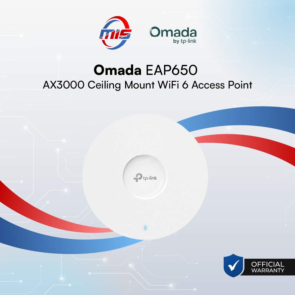 Jual EAP650 Omada AX3000 Ceiling Mount WiFi 6 Access Point | Shopee ...