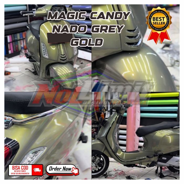 Jual Stiker Skotlet Magic Candy Nado Grey Gold Scotlite Magic Candy ...