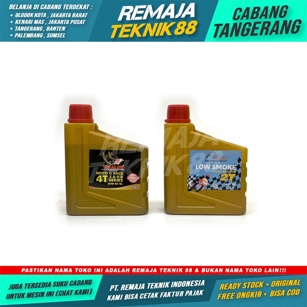 Jual OLI 4 TAK TEXAL / 1L / MOTO G RACE 4T 3000 SERIES / OLI SAMPING ...