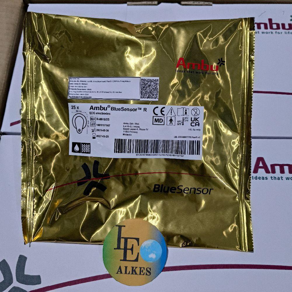Jual Blue Sensor ECG Electrodes Ambu Dewasa Elektroda Tipe R-00-S /25 ...