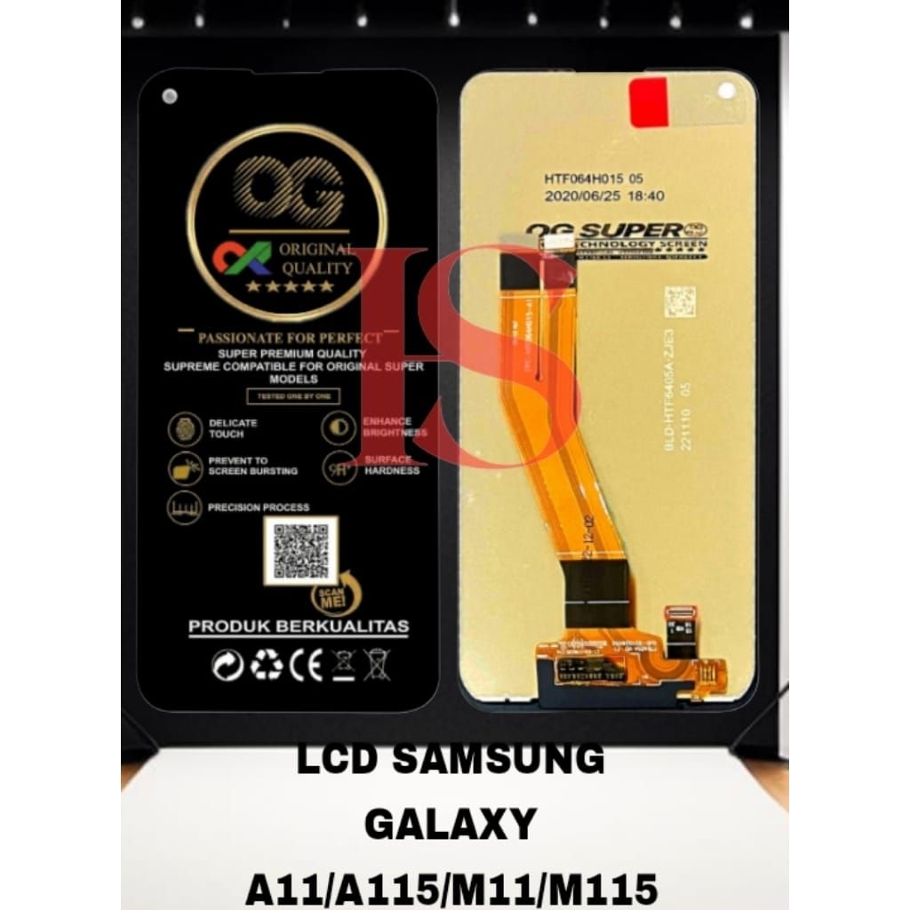 Jual LCD SAMSUNG A11 FULLSET TOUCH SCREEN LCD SAMSUNG GALAXY A11/A115 ...