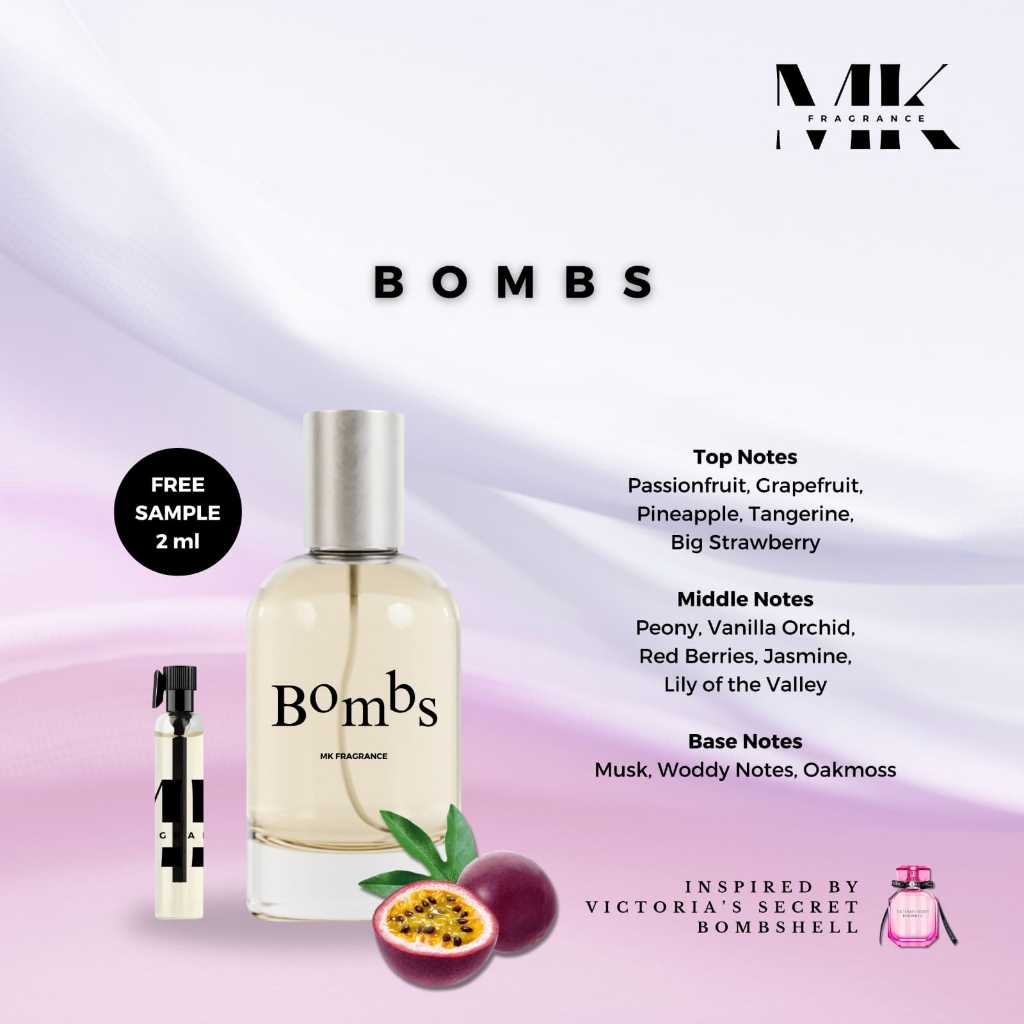 Jual Bombs {Fruity Series} MKFragrance Luxury Perfume - Parfum Perfume ...