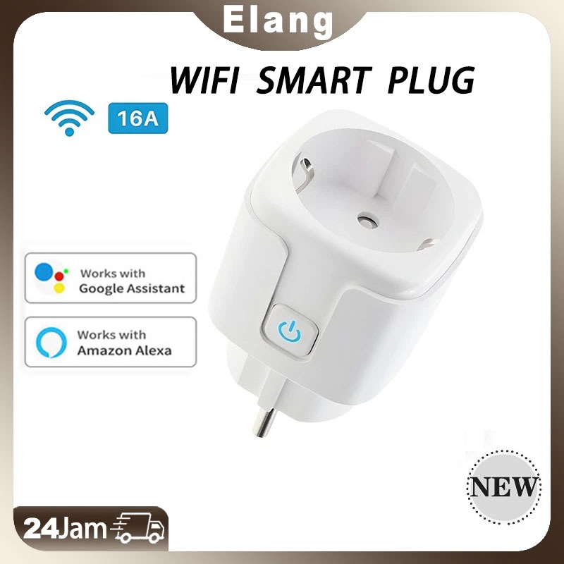 Jual WiFi Smart Plug 16A Wireless Saklar with Colokan Energy Monitoring ...