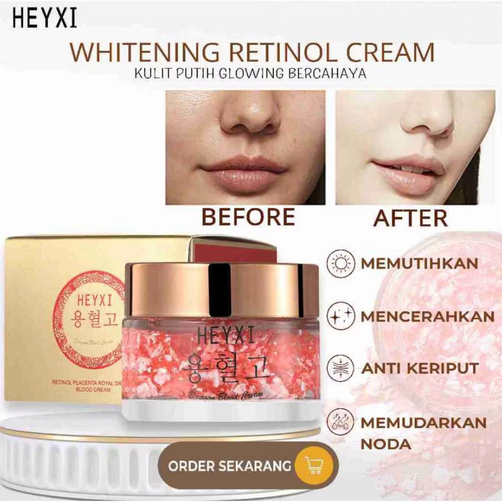 Jual HEYXI (BPOM) Ready stok Cream Glowing Retinol / Cream Tone Up ...
