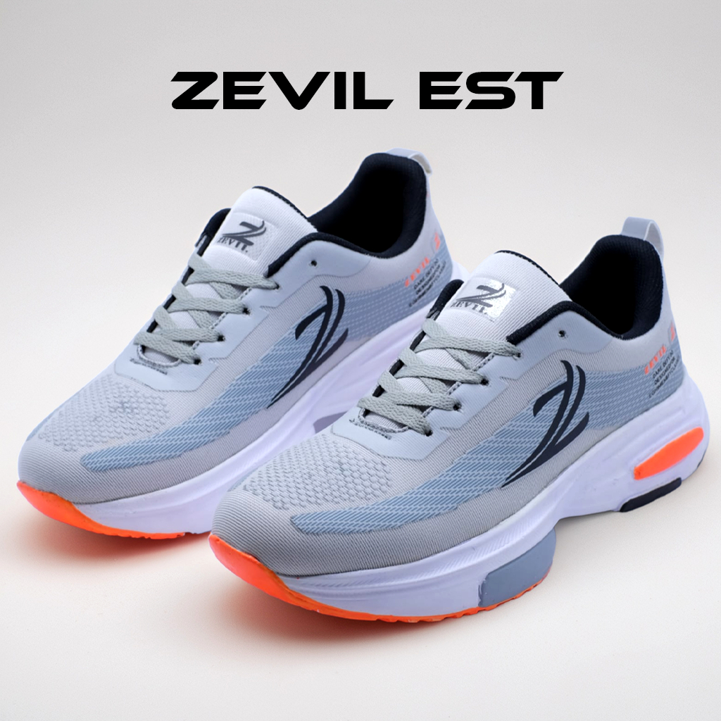 Jual Sepatu Pria Sneakers Running - Sepatu Olahraga Zevil EST Pria ...