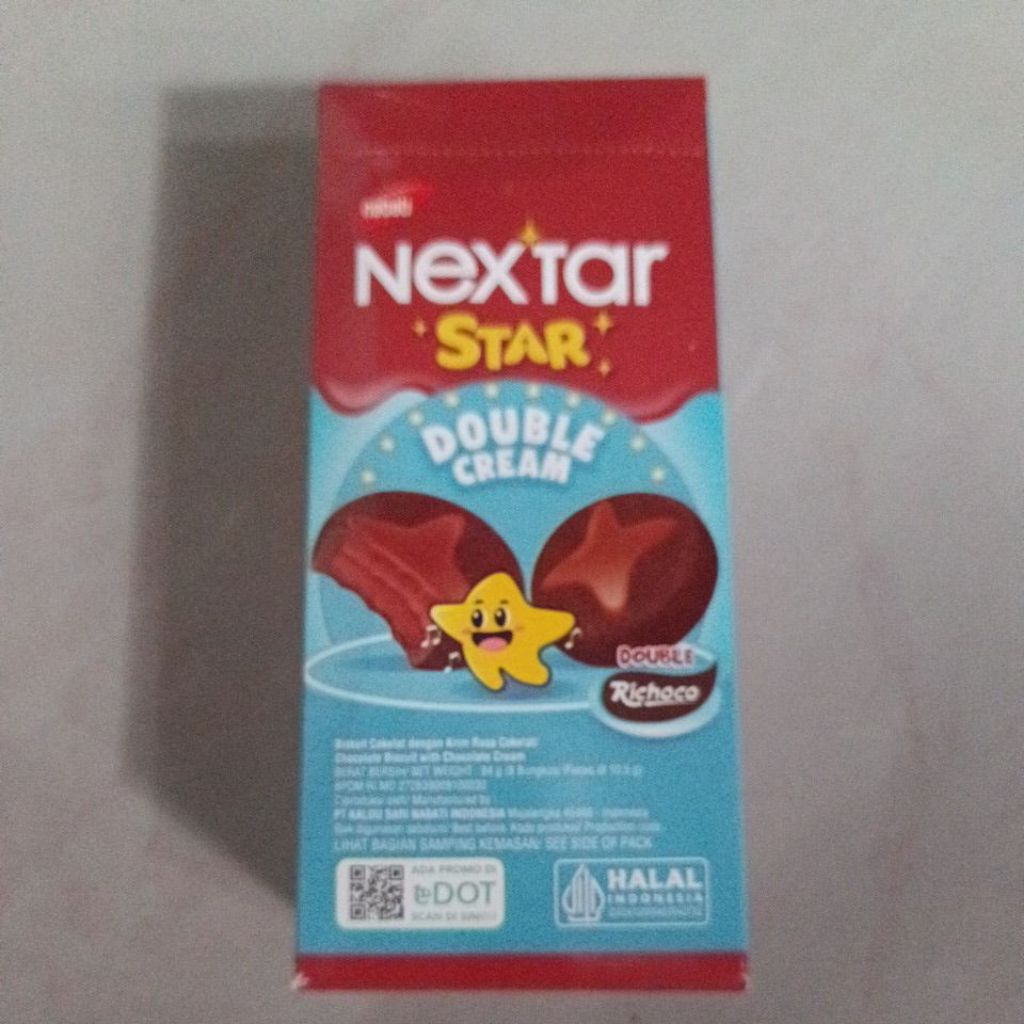 Jual NABATI NEXTAR STAR DOUBLE CREAM 84gr Exp 5 juni 2026 | Shopee ...