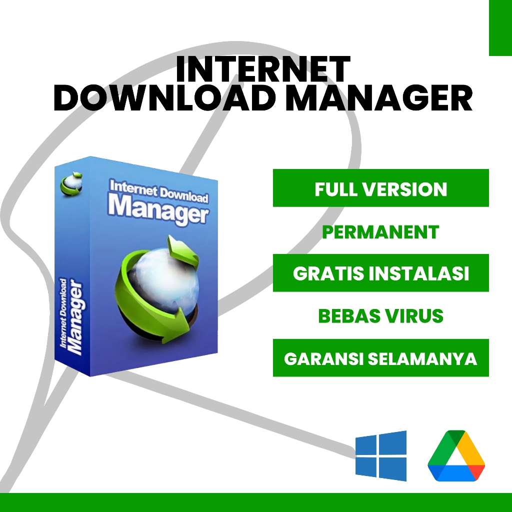 Jual IDM Internet Download Manager TERBARU Full Version Selamanya ...