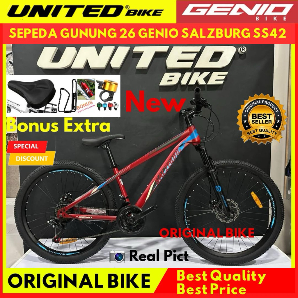 Jual SEPEDA GUNUNG MTB 26 Salzburg SS 42 Model Terbaru | Shopee Indonesia