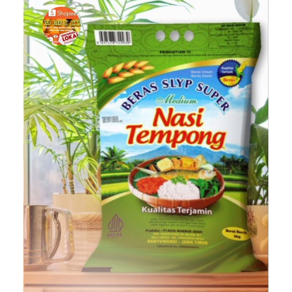 Jual BERAS PREMIUM LOKAL ASLI BLAMBANGAN KEMASAN 5Kg | Shopee Indonesia