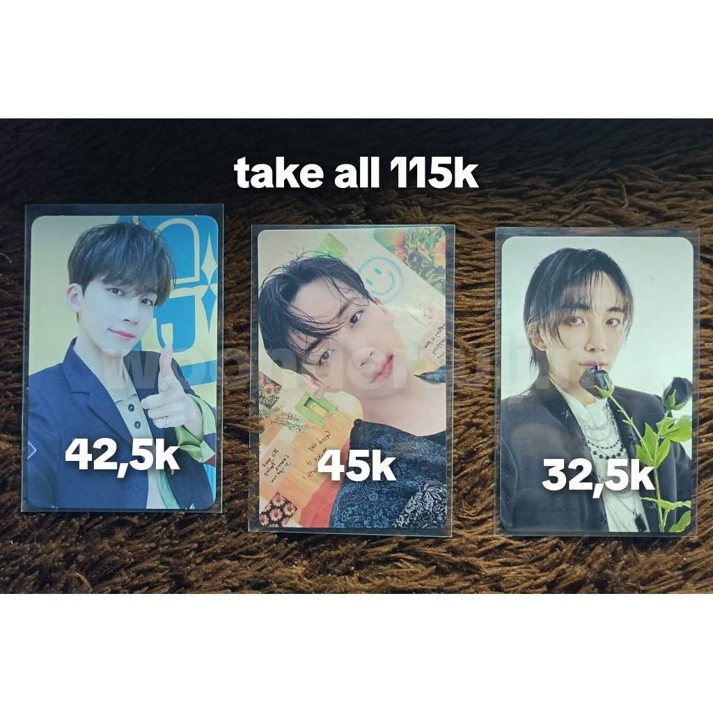 Jual Photocard PC Jeonghan Seventeen SVT Face The Sun This Man ...