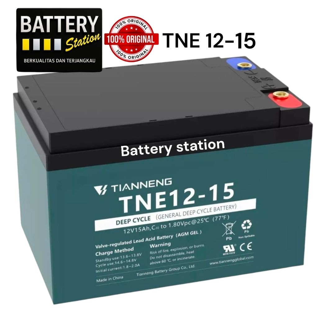 Jual Aki Sepeda Listrik Jarvis Goda Ofero original 6DZM12 12v 15ah MF ...