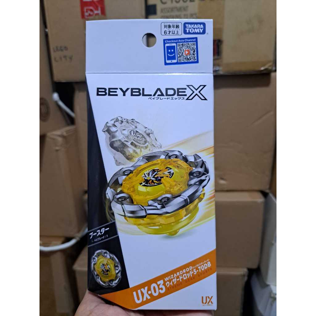 Jual Beyblade X Booster Wizard Rod 5-70DB UX-03 | Shopee Indonesia
