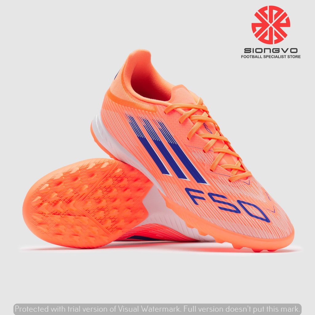 Jual SEPATU FUTSAL MINI SOCCER - ADIDAS F50 LEAGUE TF TURF CORAL BLAZE ...