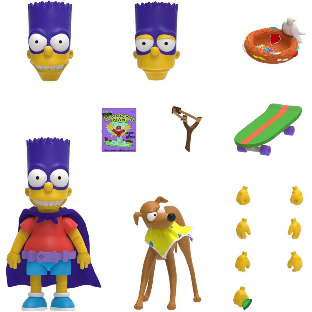 Jual Super7 Ultimates The Simpsons Bartman - Action Figure The Simpsons ...
