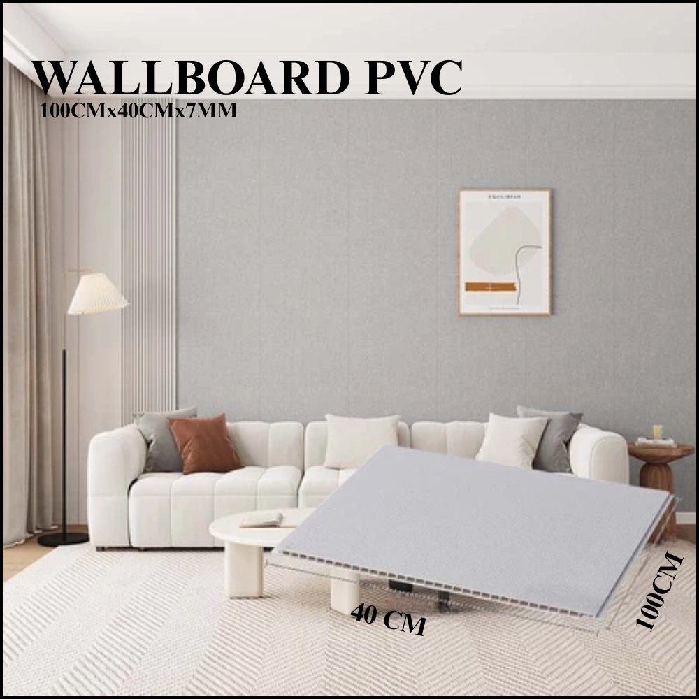 Jual Wallboard PVC Ukuran Panjang 100CM Lebar 40 CM TEBAL 7 MM ...