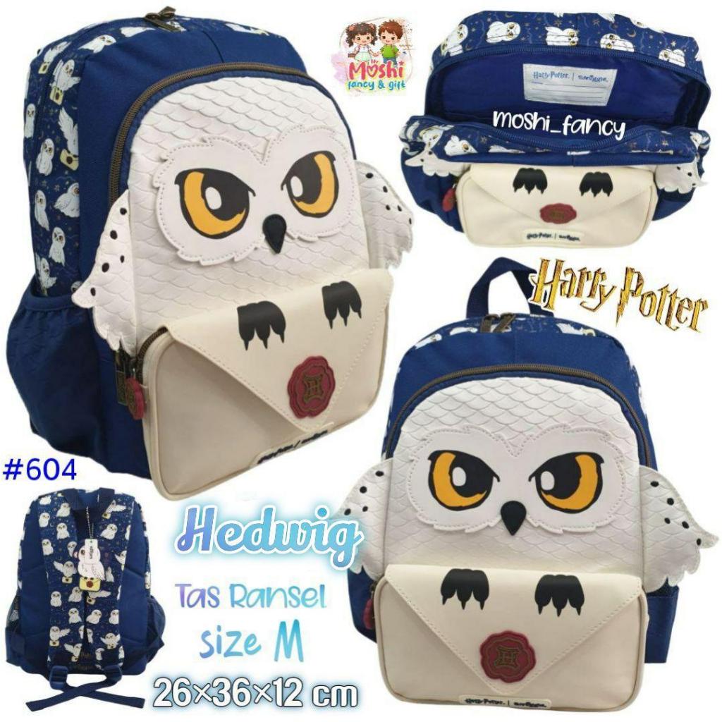 Jual Tas Ransel Harry Potter / Tas Ransel Owl Hedwig dan Harry Potter ...