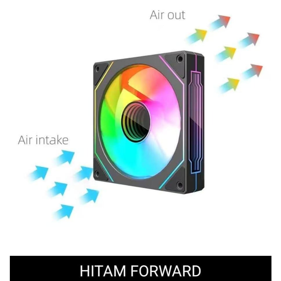 Jual FAN CASING RGB 12CM/ FAN COOLER CASE GAMING PC 12CM - RGB | Shopee ...