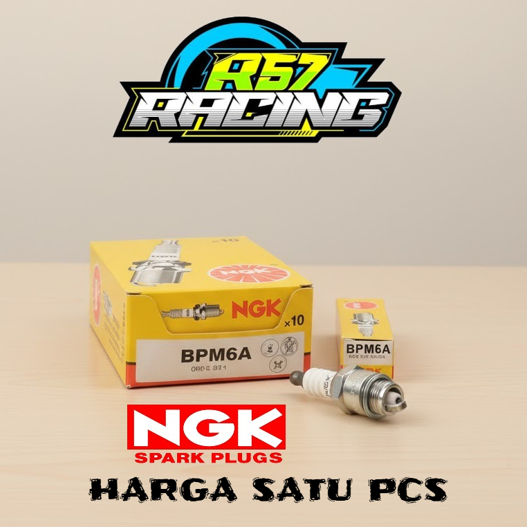 Jual Busi Ngk Busi Potong Rumput BPM6A (harga satuan) | Shopee Indonesia