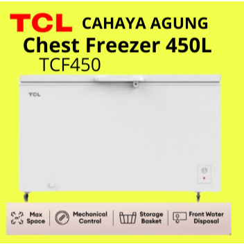 Jual TCL Chest Freezer Kapasitas 450 Liter Super Freezing - Storage ...
