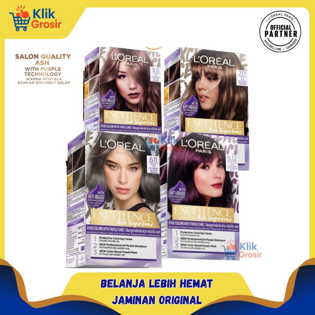 Jual L'OREAL PARIS Excellence Fashion Hair Color - Loreal Cat Rambut ...
