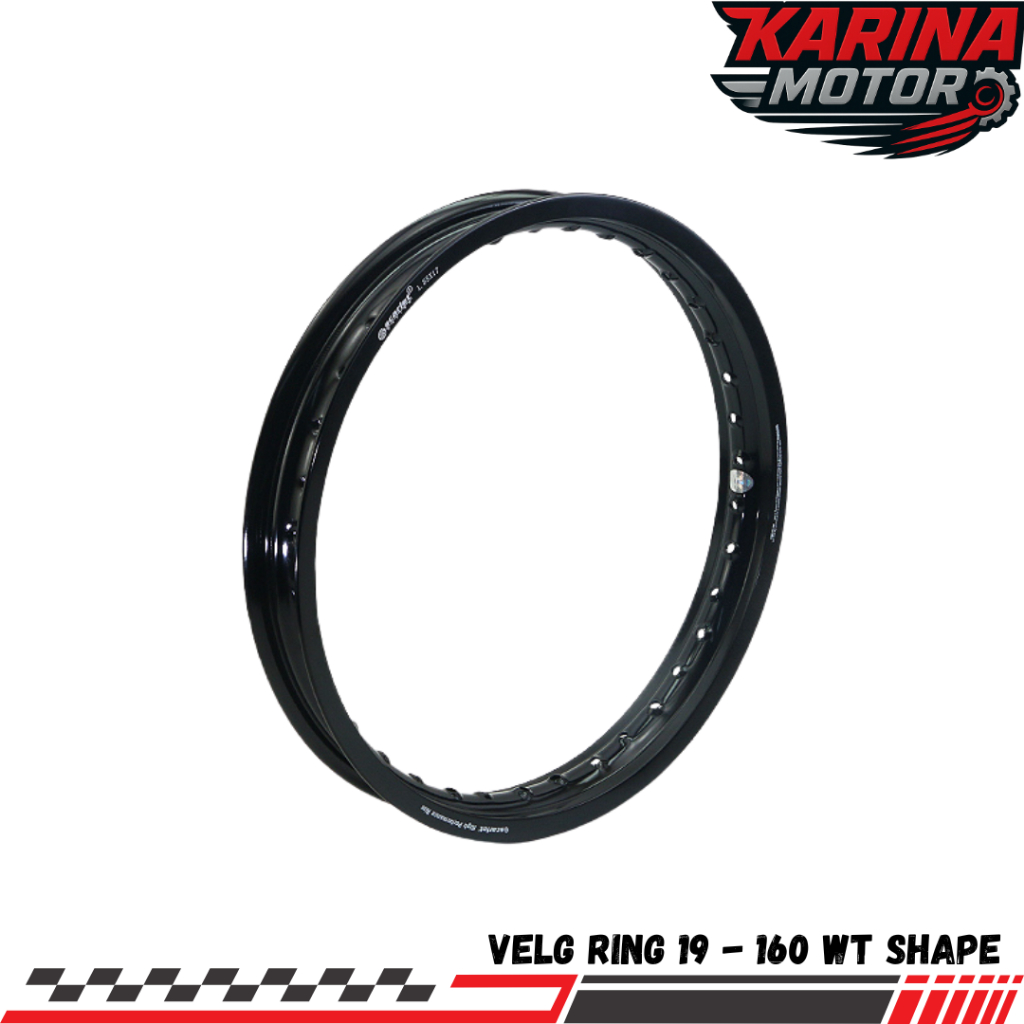 Jual Velg Pelek Pelak Ring 19 160 WT SHAPE Trail Universal ORIGINAL ...