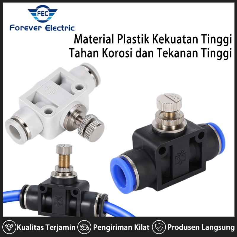 Jual SA-6 SA 8 SA10 SA12 Fitting Slip Lock Flow Speed Control Switch ...