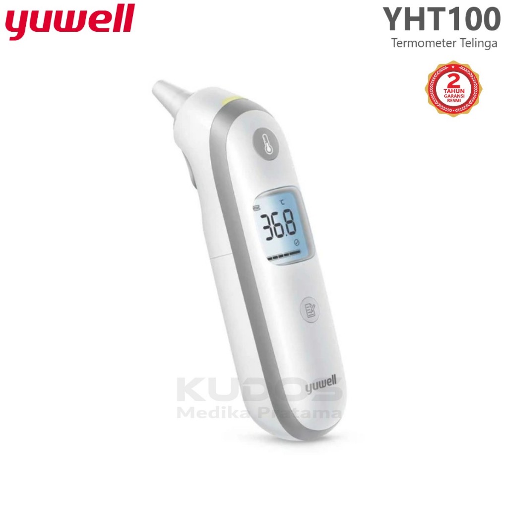 Jual Yuwell YHT100 - Termometer Suhu Telinga Kuping Infrared Digital ...