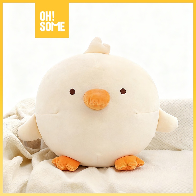 Jual OHSOME Round Duck Doll Boneka Bebek Bulat Mainan Boneka Binatang ...