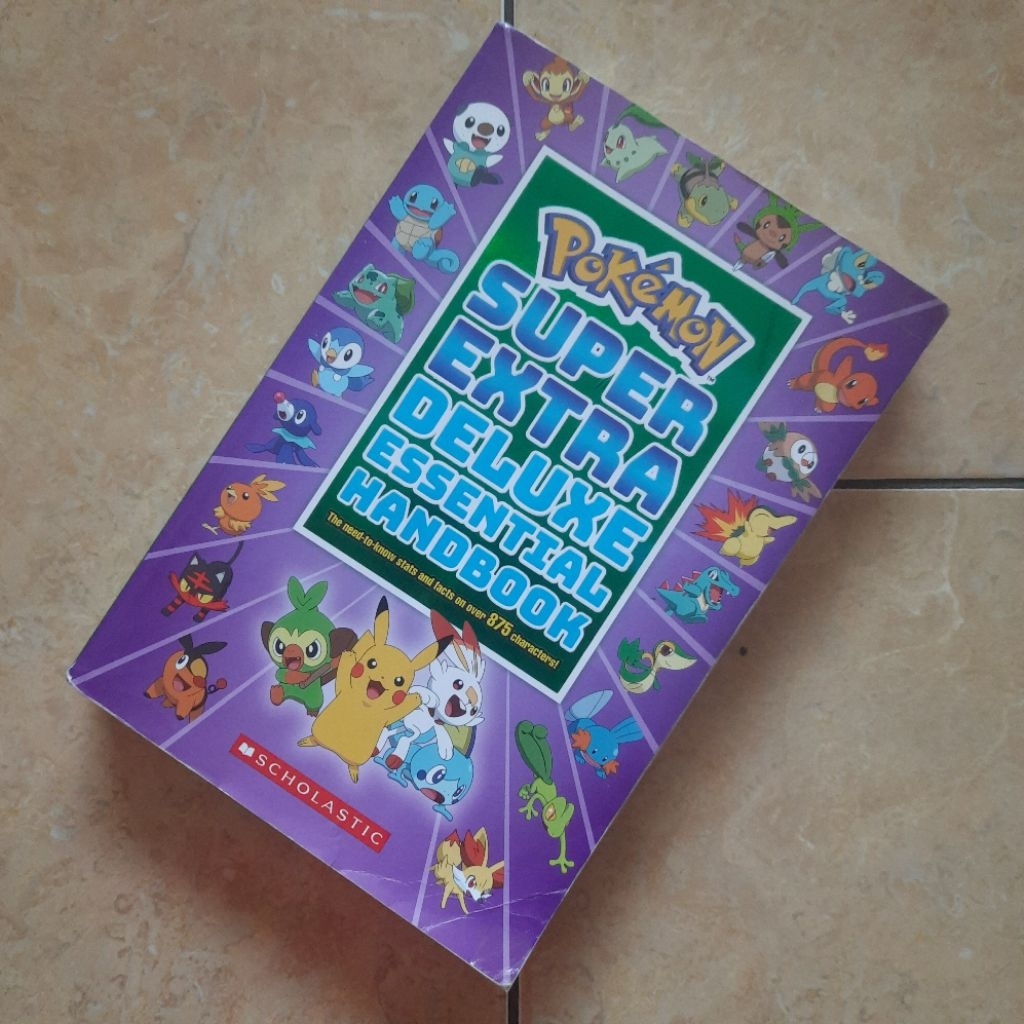 Jual Buku Pokemon Super Extra Deluxe Essential Handbook Over 875 ...