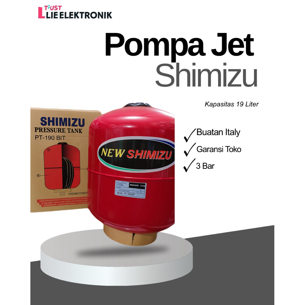 Jual Pompa Jet Shimizu 19 Liter Pompa Angin Jet | Shopee Indonesia