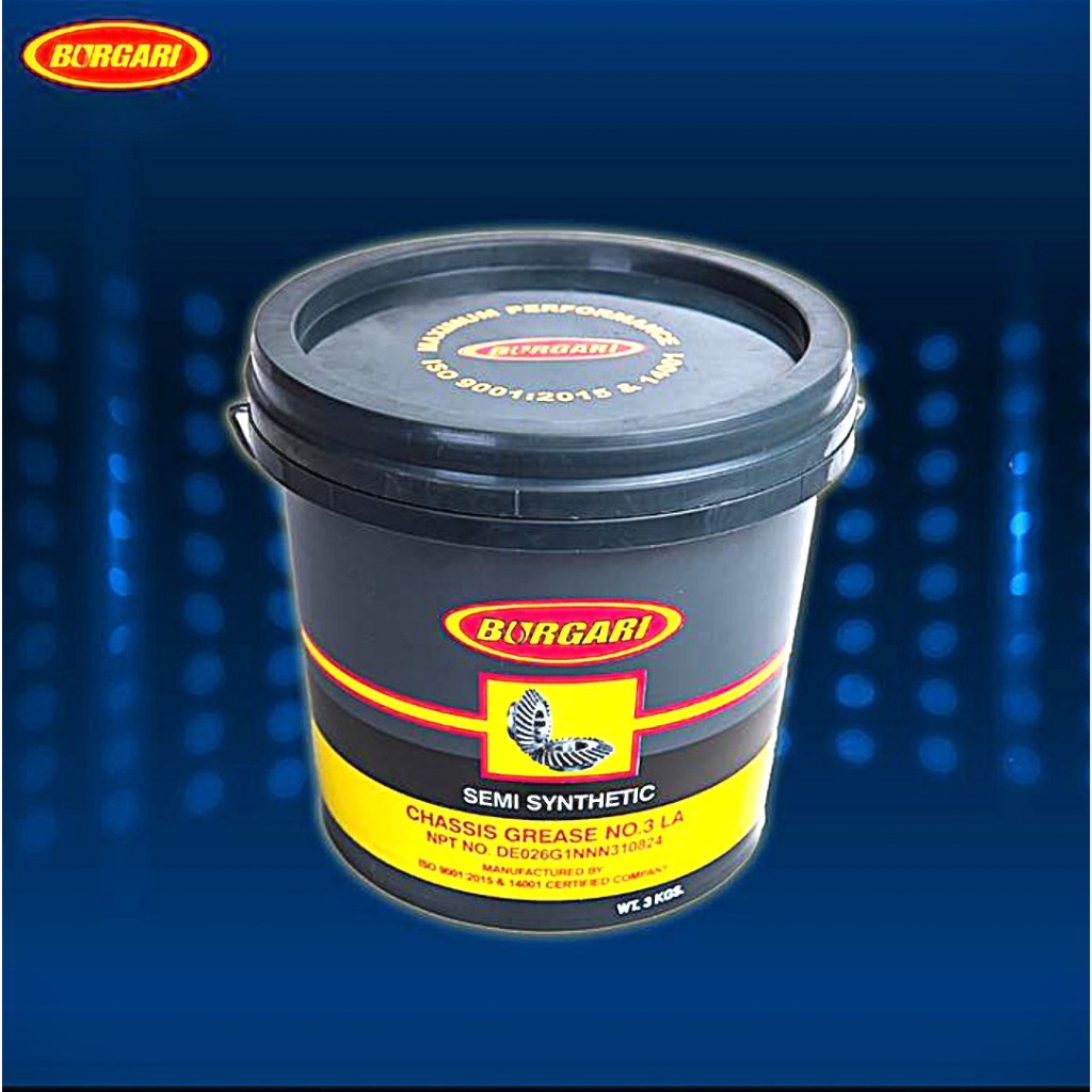 Jual BURGARI CHASIS 3LA NLGI-3 3KG Grease/Gemuk BURGARI CHASSIS GREASE ...