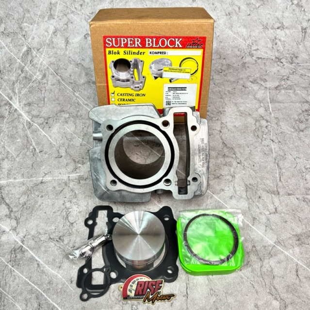 Jual BLOK SEHER BRT NMAX AEROX 66 PEN 14 FORGED DOUBLE COOLER | Shopee ...